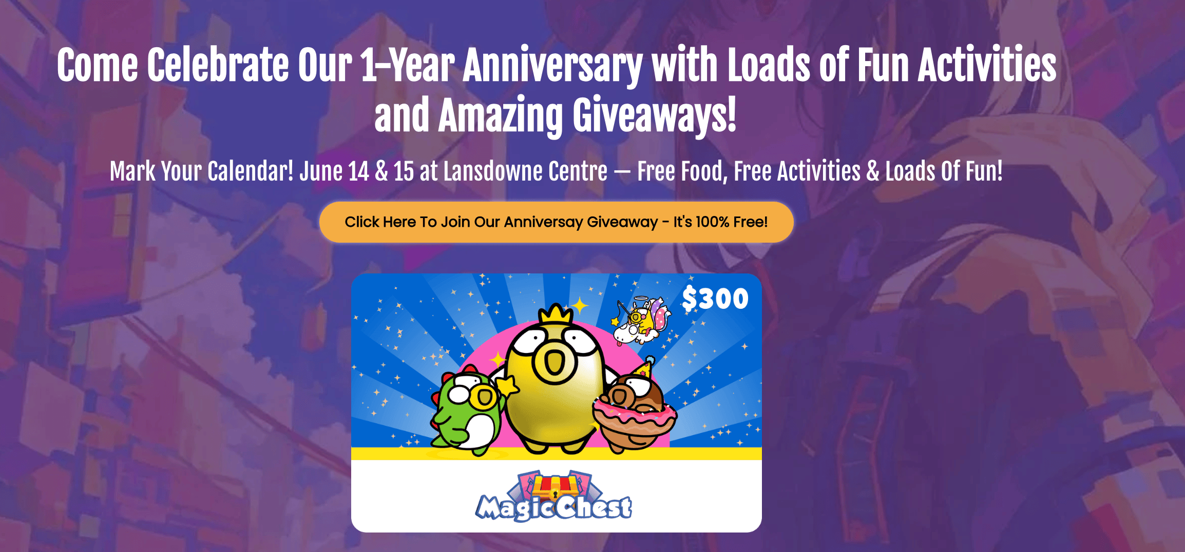 Magic Chest | Anniversary Giveaway